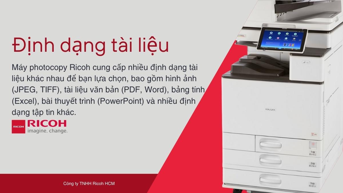 Cách sử dụng tính năng scan trên máy photocopy Ricoh để tạo tài liệu đa ...